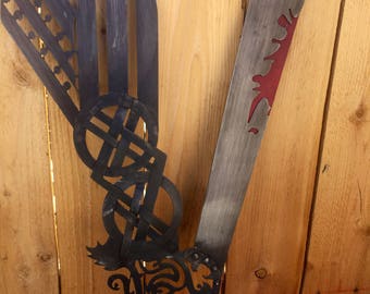 Viking wall art | Etsy