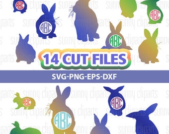 Rabbit decals | Etsy