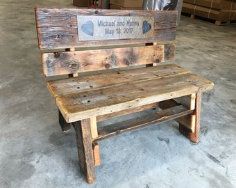 Wedding bench | Etsy