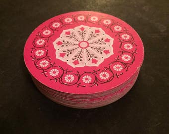 Round playing cards | Etsy