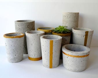 Concrete planter | Etsy