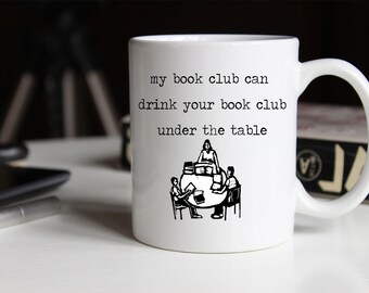 Book club mug | Etsy