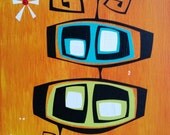 Art by George Perrou by TheAtomicNest on Etsy