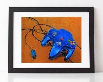 Nintendo painting | Etsy