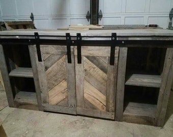 Barn door table | Etsy