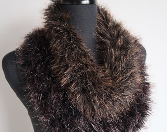 Faux fur cowl | Etsy