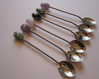 Twisted handle spoon | Etsy