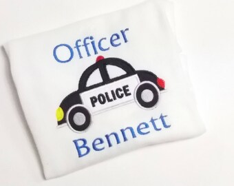 Boys police shirt | Etsy