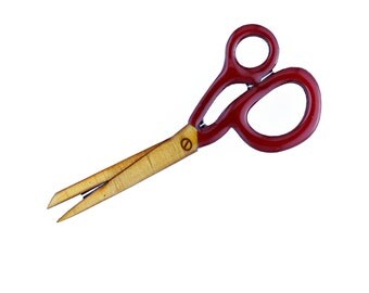 Red scissors | Etsy