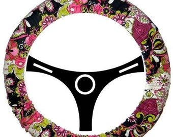 Steering wheel cover | Etsy
