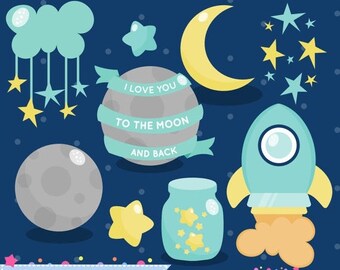 Rocket clipart | Etsy