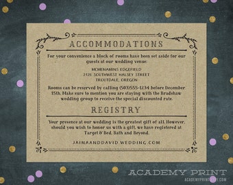 Hotel information | Etsy