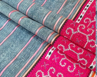 Handmade Vintage Tribal supplies Textiles & by KutchiKooTribe