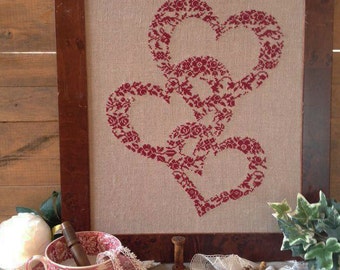 Cross stitch and supply for needleworker by Rovaris on Etsy