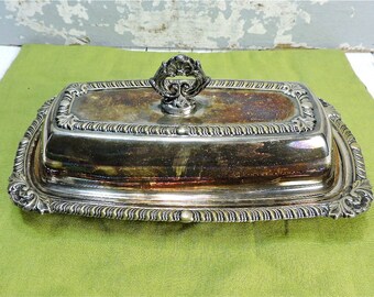 Metal butter dish | Etsy