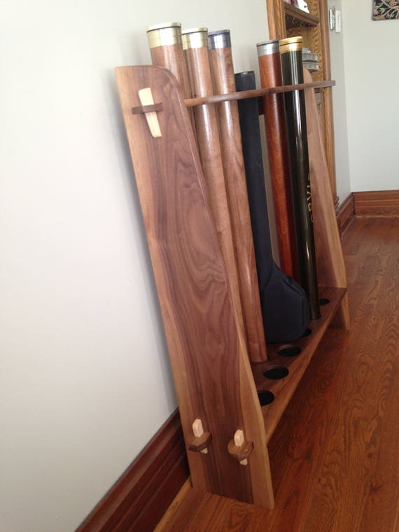 Fly Rod Tube Storage Rack 13 position