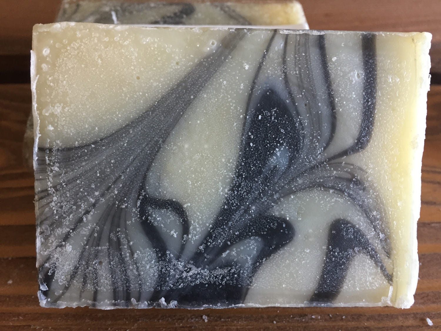 Black Amber Musk Scented Cold Process Soap