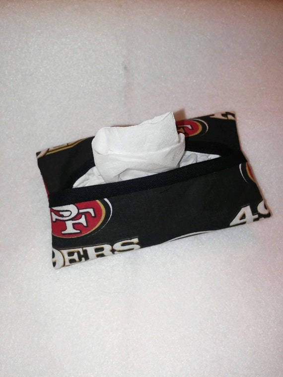 Items similar to San Fransisco 49er Tissue Holder - Sports team tissue ...