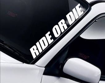 Windshield decal | Etsy