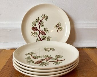 Pine cone plate | Etsy