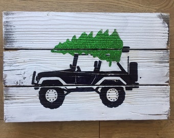 Jeep christmas tree | Etsy