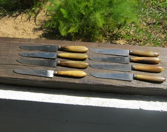 Bone handled knives | Etsy