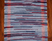 Unique blue jean rug related items | Etsy