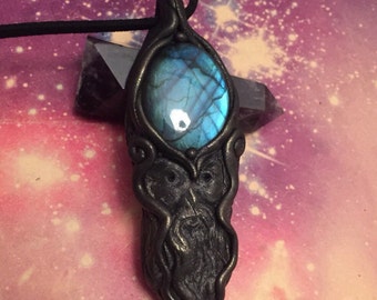 Wizard pendant | Etsy