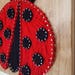 Handmade Ladybug String Art Cute Wall Decor