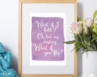 What if i fall | Etsy