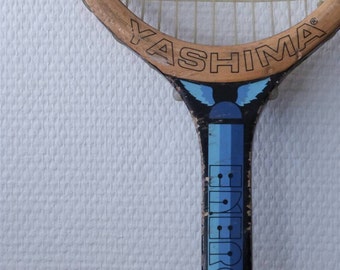 Wood tennis racket | Etsy