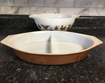 Pyrex glass dish | Etsy