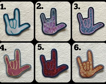 Sign language peace | Etsy