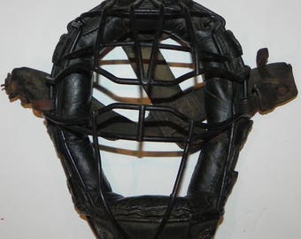 Vintage catcher mask | Etsy