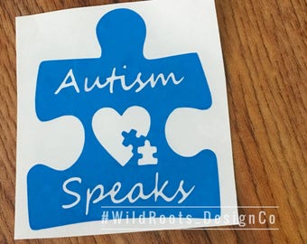 Autism car decal | Etsy