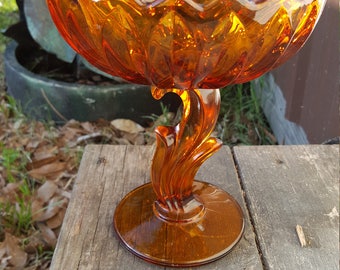 Amber candy dish | Etsy