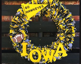 Iowa hawkeye decor | Etsy