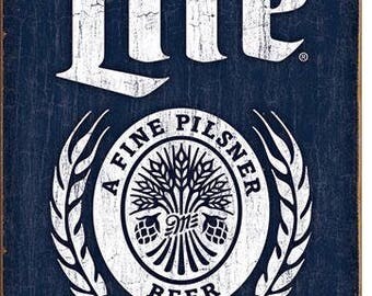 Miller lite beer | Etsy