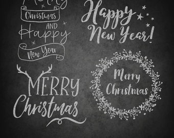 Santa overlays | Etsy