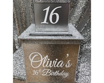 Sweet 16 money box | Etsy