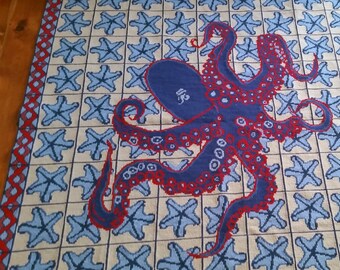 Octopus tiles | Etsy