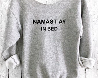 Namastay in bed | Etsy