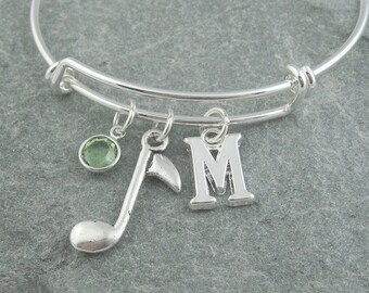 Music note bracelet | Etsy