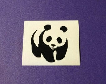 Panda decal | Etsy