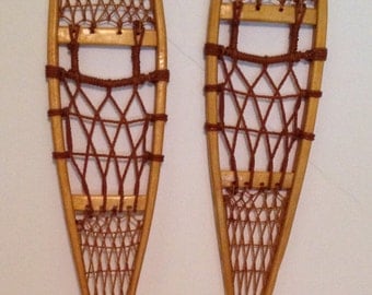 Vintage snowshoes | Etsy