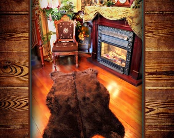 Bearskin rug | Etsy