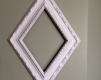 Diamond shaped frame | Etsy