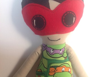 Ninja turtles plush | Etsy