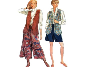 Long vest pattern | Etsy