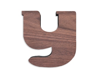Wooden letter y | Etsy